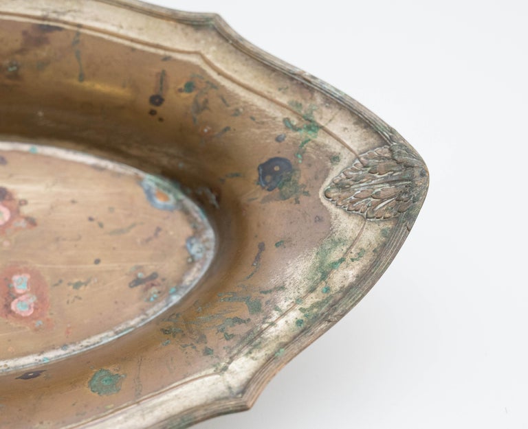 Decorative Metal Tray, circa 1930 For Sale at 1stDibs