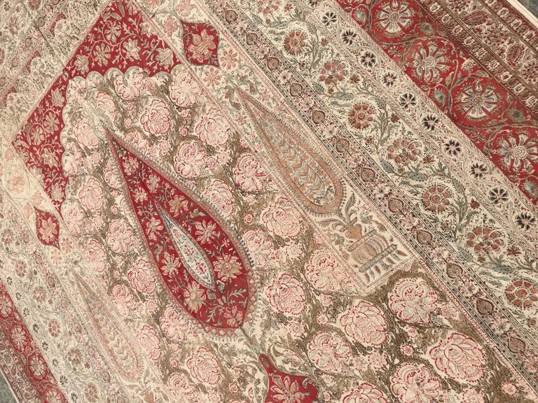 Decorative Mid-20th Century Indian Kalamkar For Sale at 1stDibs