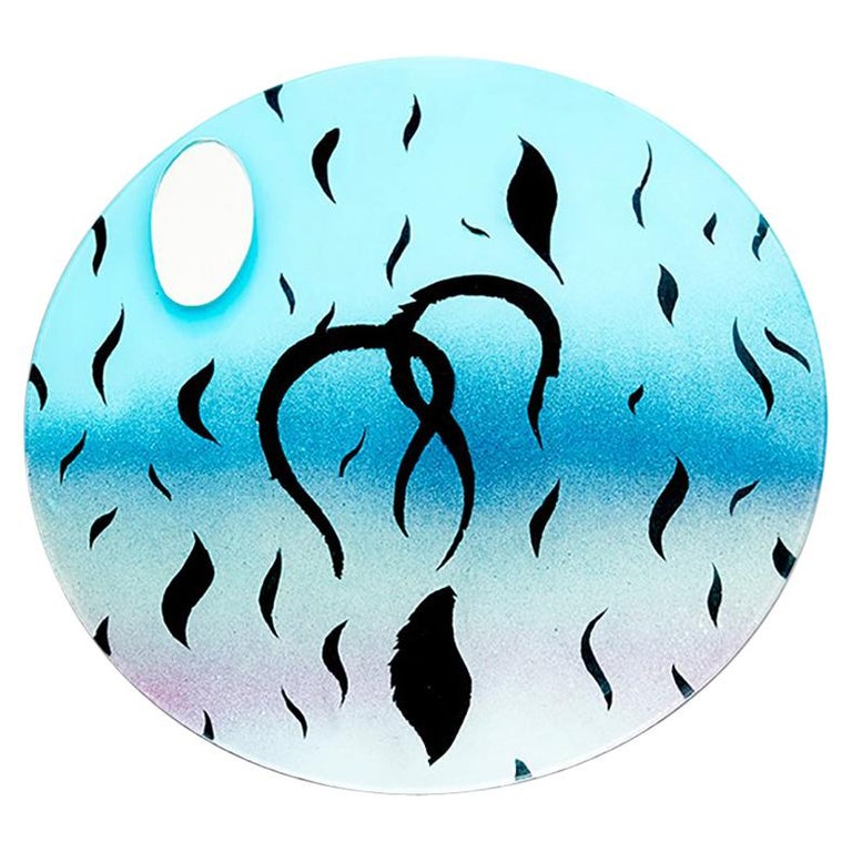 Decorative Mirror Abstract Shape "Bow Wow" For Sale at 1stDibs