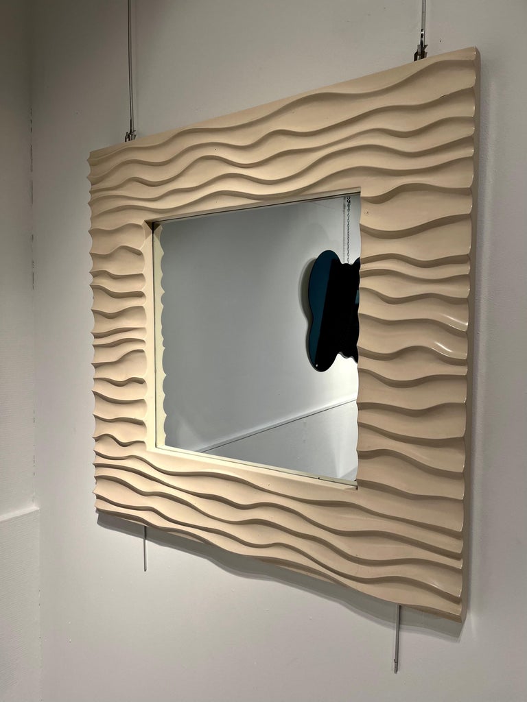 Decorative Mirror, Italy, 1990s For Sale at 1stDibs