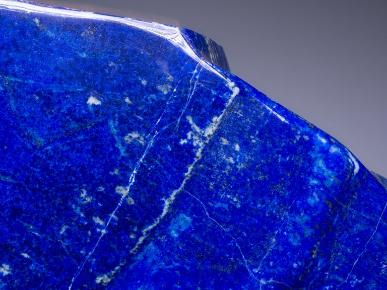Decorative Mounted Lapis Lazuli Section For Sale at 1stDibs