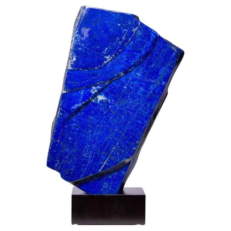 Decorative Mounted Lapis Lazuli Section For Sale at 1stDibs