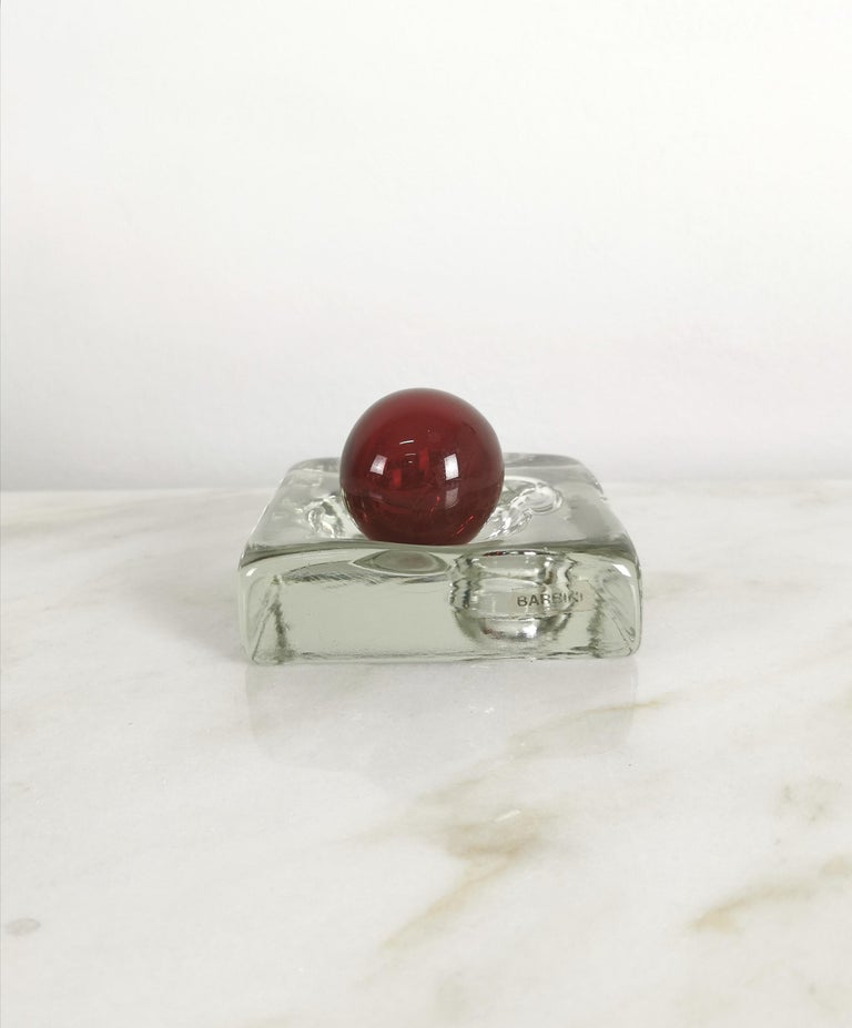 Decorative Object Vide-Poche Murano Glass Barbini Midcentury Italy ...