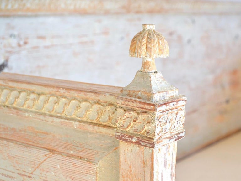 Decorative Original Color Gustavian Sofa at 1stDibs