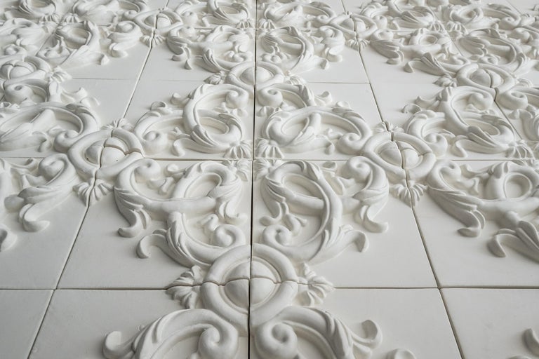 Decorative Panel in Ceramic, Customizable in Size and Finishes, Acanto ...