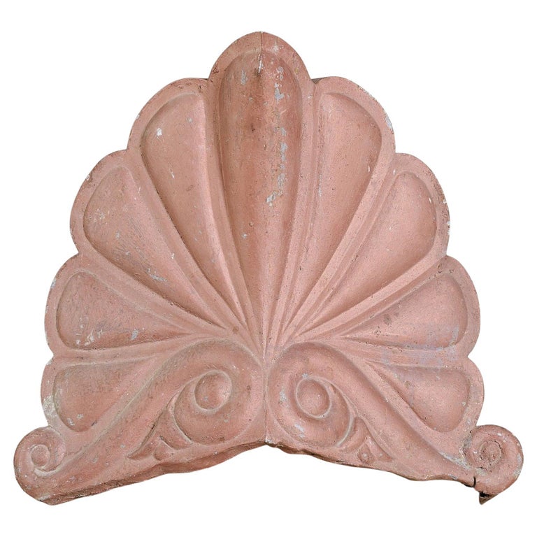 Pressed Zinc Acroterion For Sale at 1stDibs