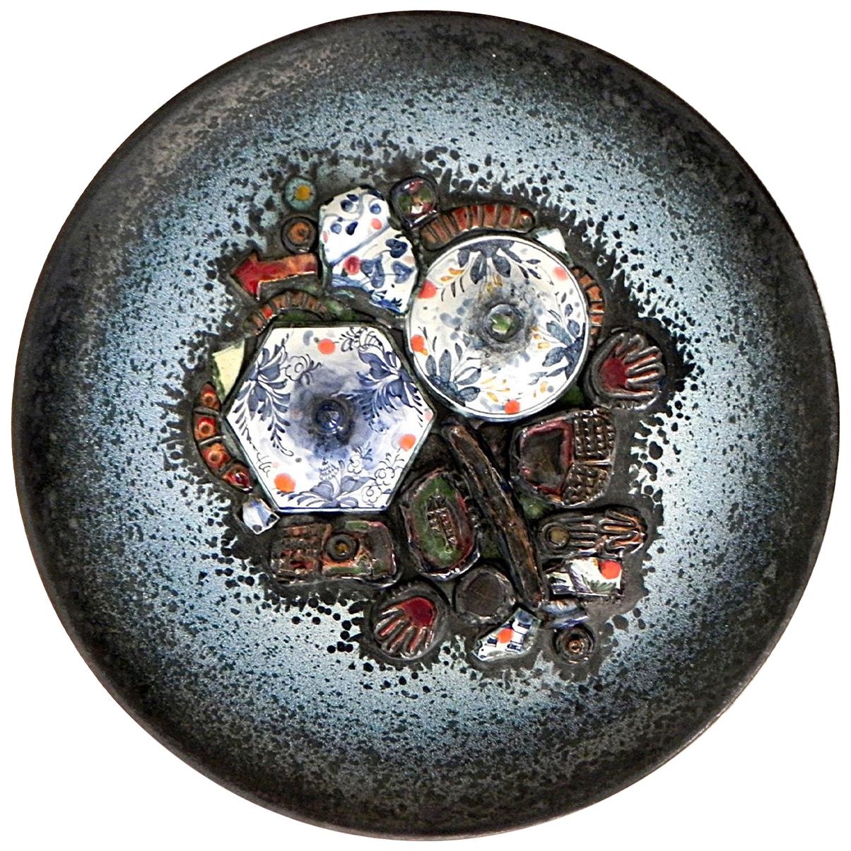 Antoni Gaudi Decorative Ceramic Spanish Tile of Casa Vicens, circa 1888 ...