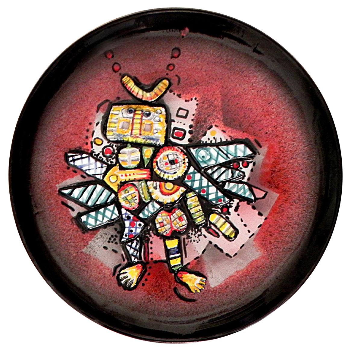 Moroccan Camel Bone Plate, Decorative Only at 1stDibs