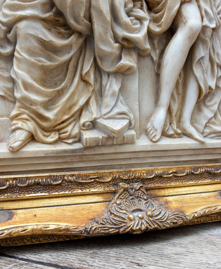 Decorative Resin Picture of Romantic Women of the Arts, with Golden ...