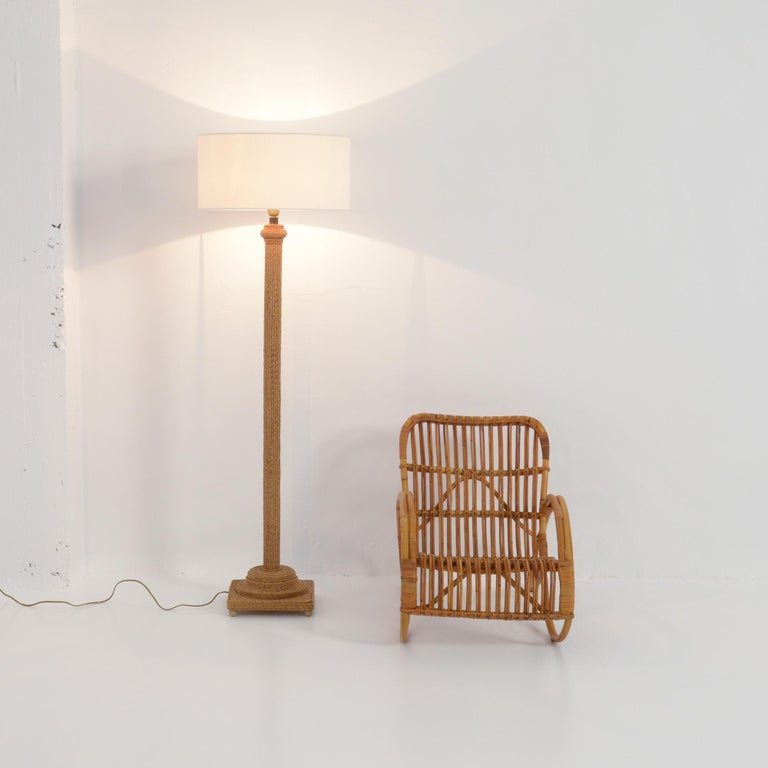 Decorative Rope Floor Lamp at 1stDibs