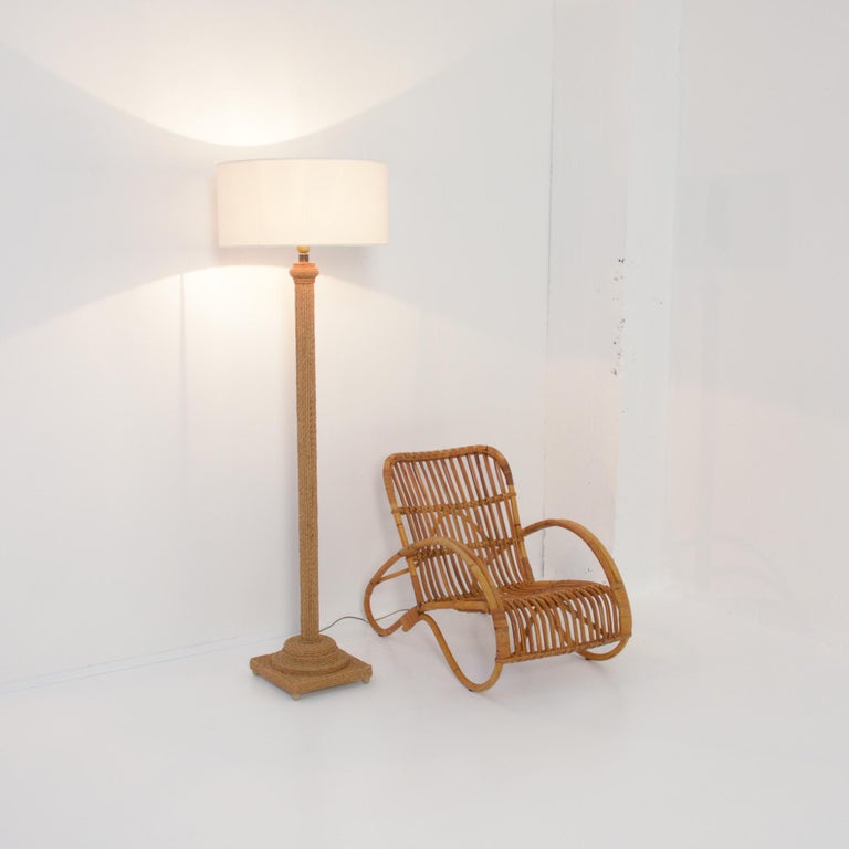 Decorative Rope Floor Lamp at 1stDibs
