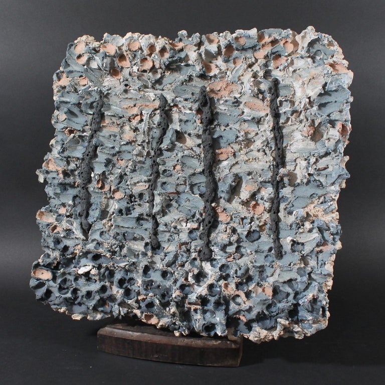 DECORATIVE SCULPTURAL VESSEL in Clay by Jake Irving For Sale at 1stDibs