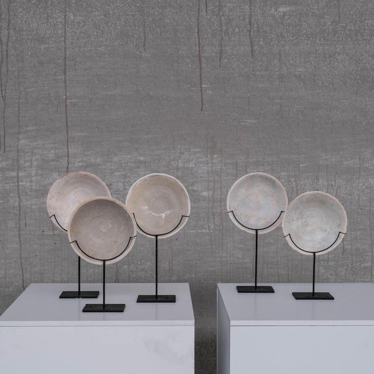 Decorative Seabed Found Bowls on Mounted on Custom Stands For Sale at ...