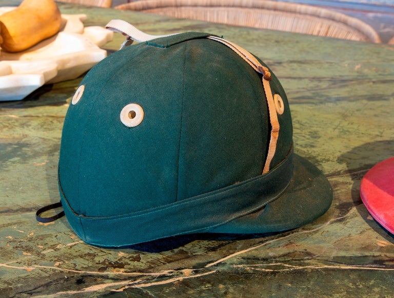 Decorative Set of Three Polo Helmets from La Martina and Patey London ...