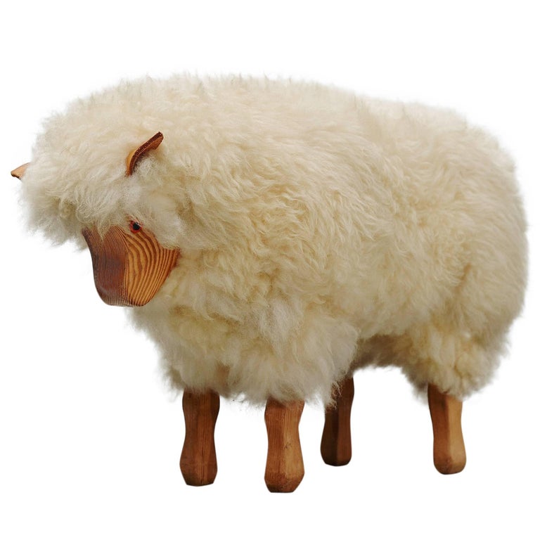Decorative Sheep, 1970 at 1stDibs