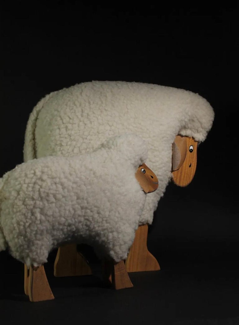 Decorative Sheep 90s -Art For Sale at 1stDibs