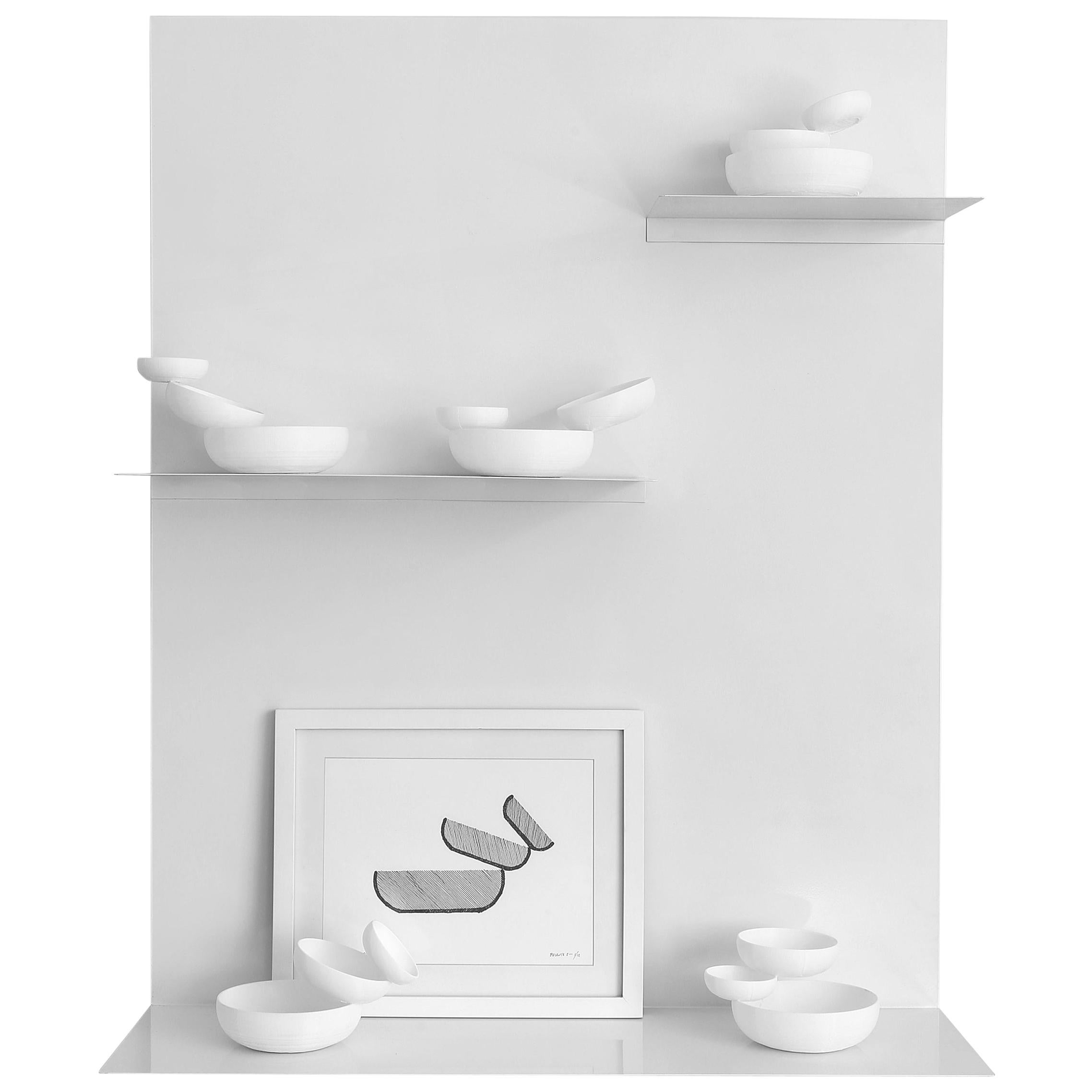 Decorative Shelf with Art Work from Balance Collection by Joel Escalona ...