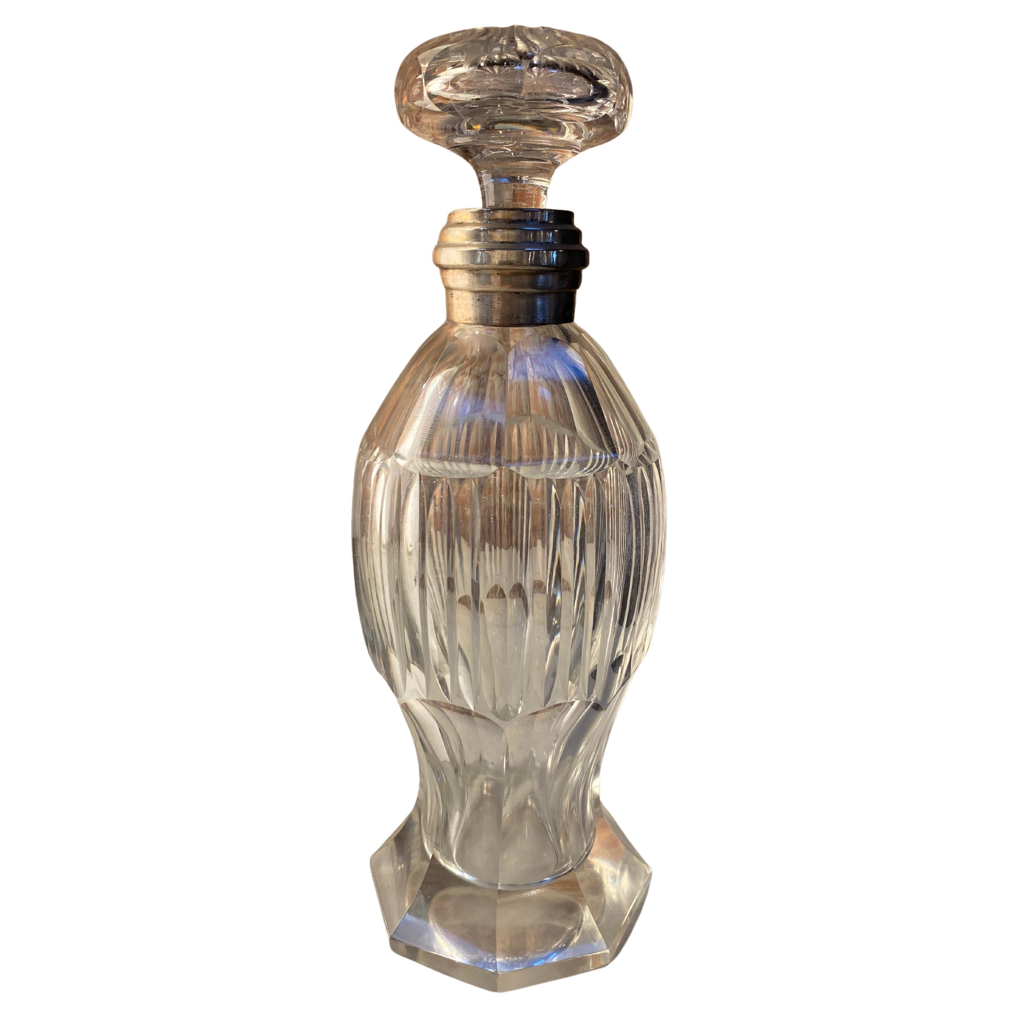 Decorative Italian Decanter Bottle 1950s For Sale at 1stDibs