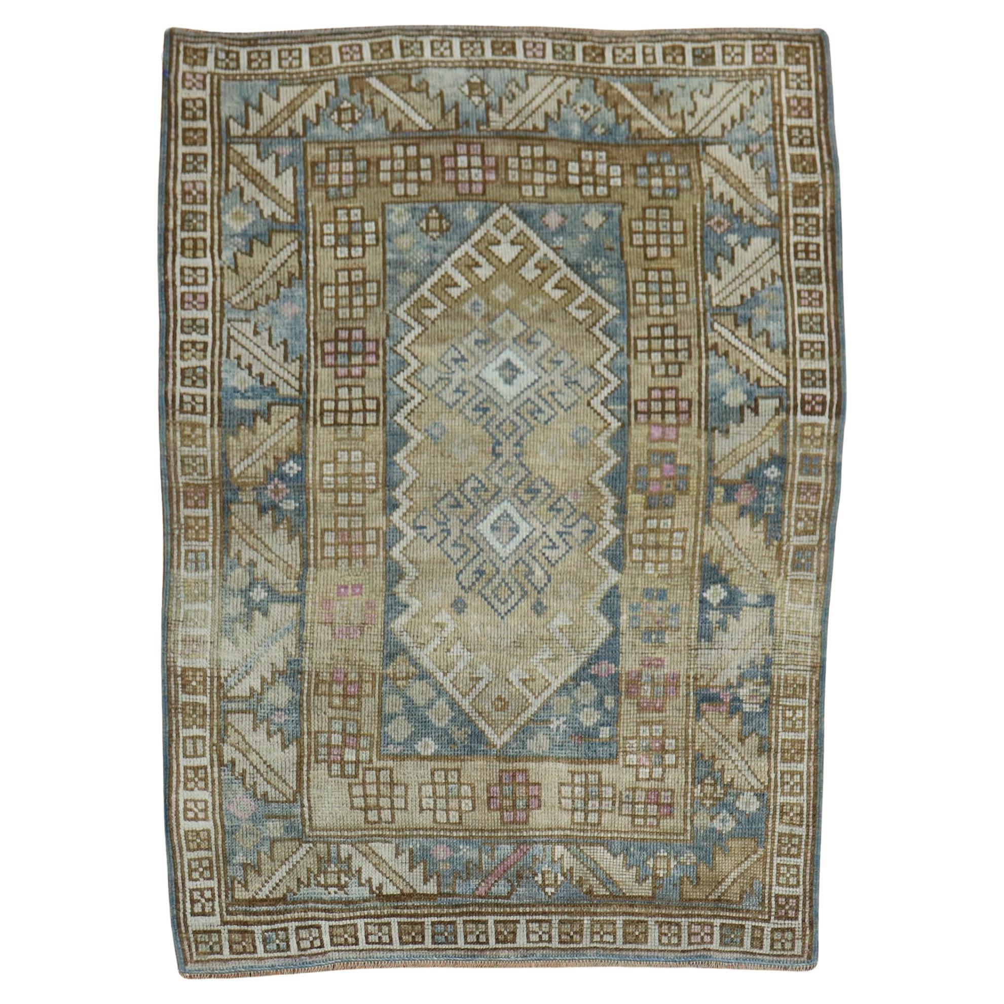 Antique Tribal Turkish Bergama Rug, circa 1930s at 1stDibs
