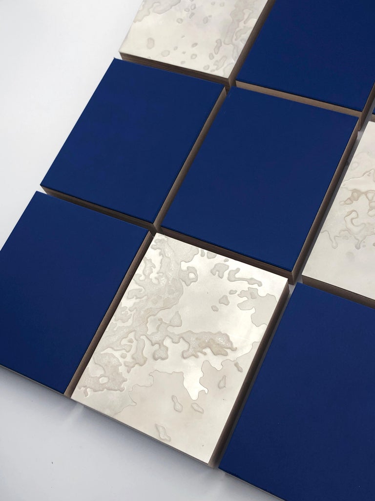 Decorative Wall Composition Composed of Nine Elements, Ecume For Sale ...