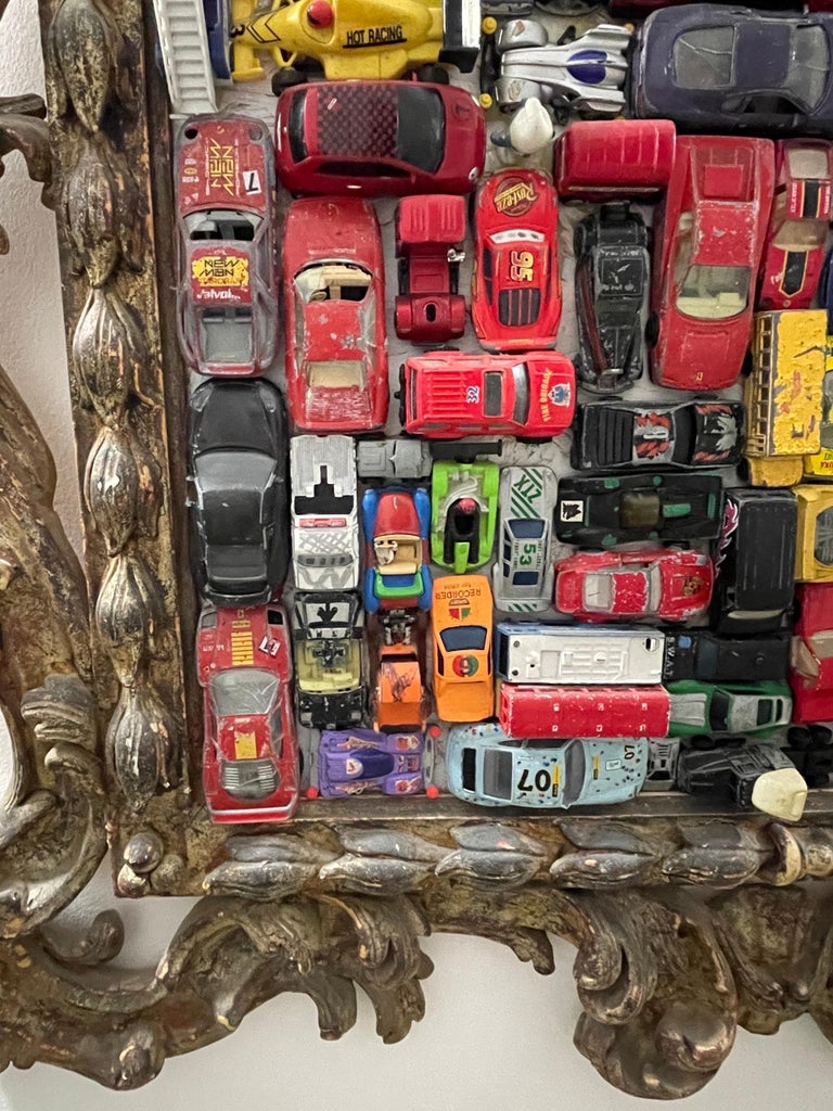 Decorative Wall Large Picture Frame Baroque Cars Modeling 1960s Pop Art ...