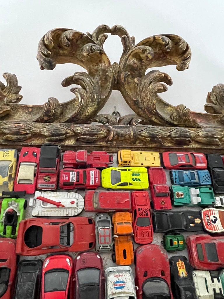 Decorative Wall Large Picture Frame Baroque Cars Modeling 1960s Pop Art ...