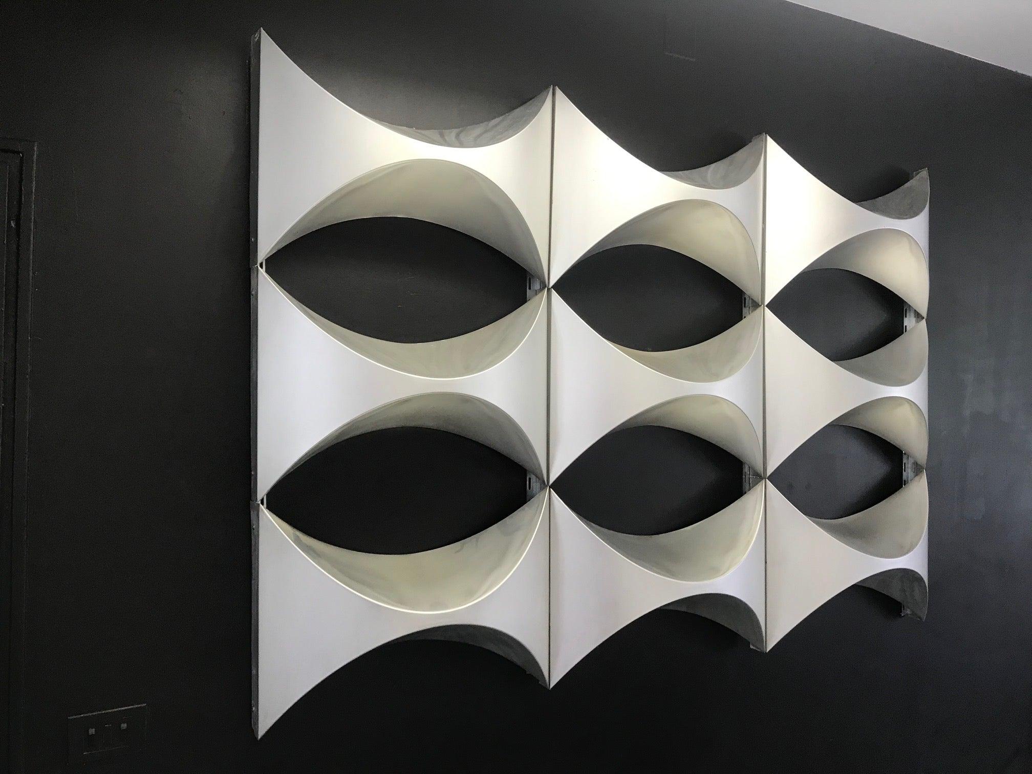 Decorative Wall Panel, Element of French Architecture, 1970 at 1stDibs