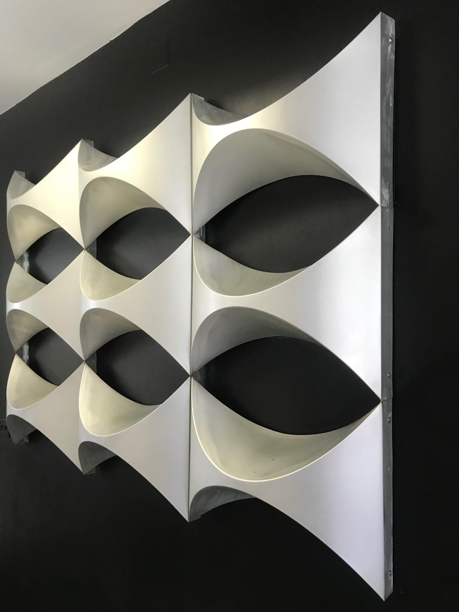 Decorative Wall Panel, Element of French Architecture, 1970 at 1stDibs