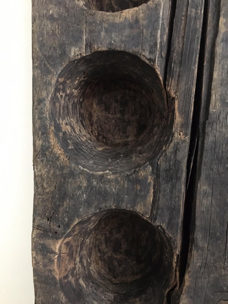 Decorative Wood Mold from Mexico, 1970s For Sale at 1stdibs