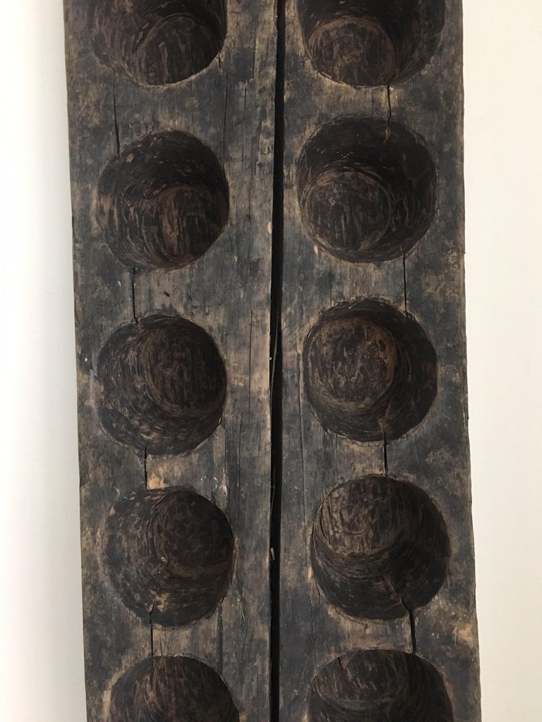 Decorative Wood Mold from Mexico, 1970s For Sale at 1stdibs