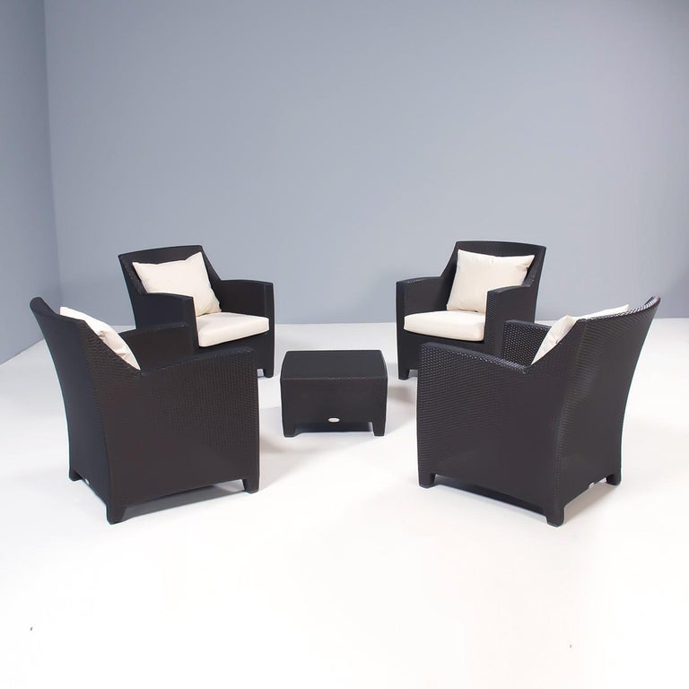 Dedon Barcelona Garden/Outdoor Table and Chairs Lounge at 1stDibs ...