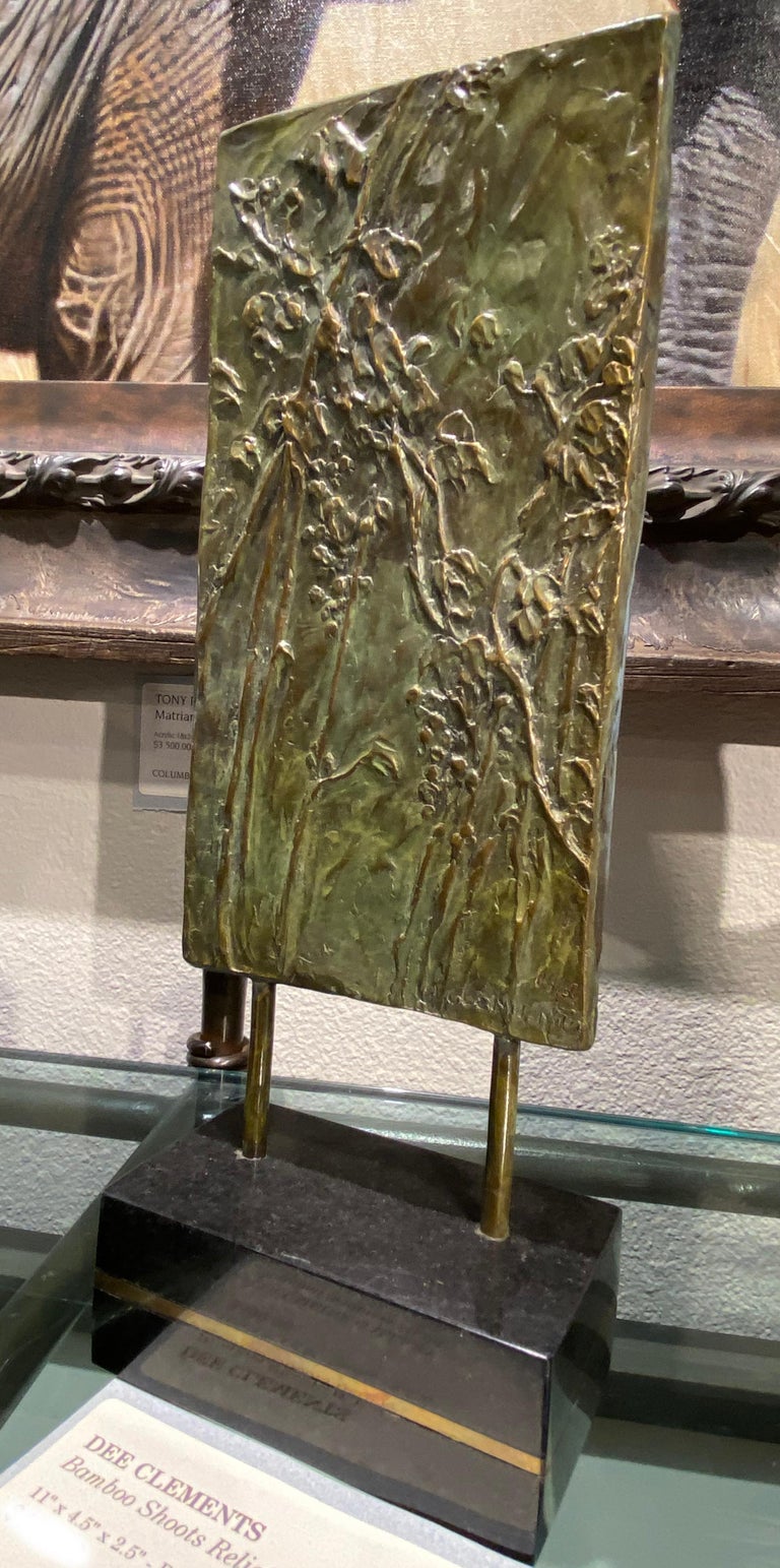 Dee Clements - Bamboo Shoots Relief For Sale at 1stDibs