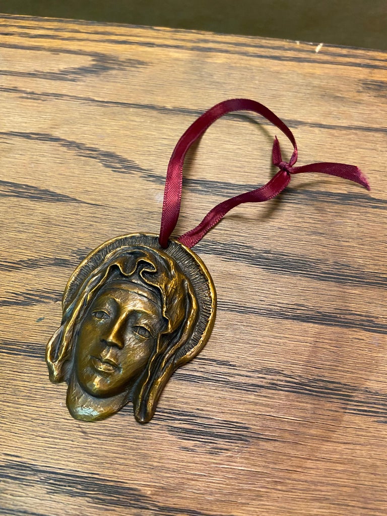 Dee Clements - Byzantine Madonna Ornament For Sale at 1stDibs