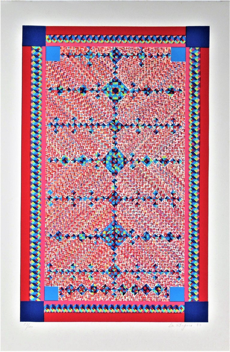 Dee Shapiro - Rug Pattern For Sale at 1stDibs