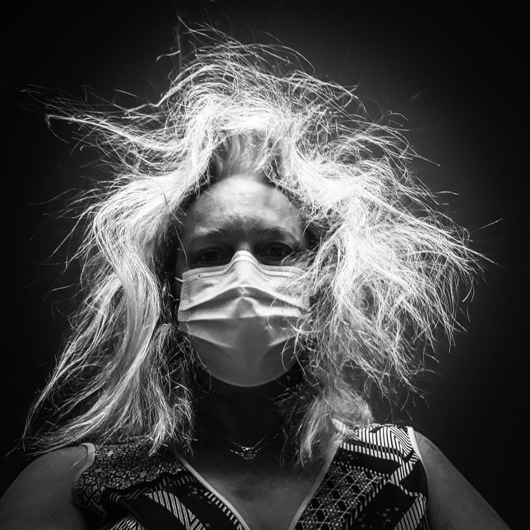 Dee Weingarden - Pandemic Panic The Unvaccinated #1 For Sale at 1stDibs