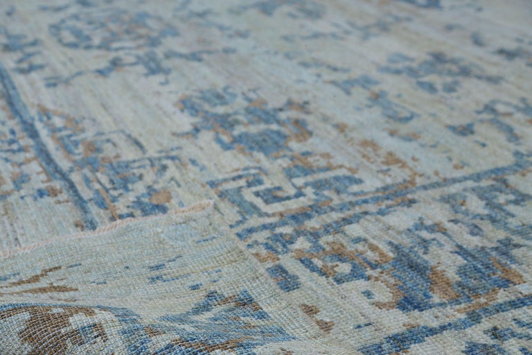 Deep Blue Turkish Sultanabad For Sale at 1stDibs