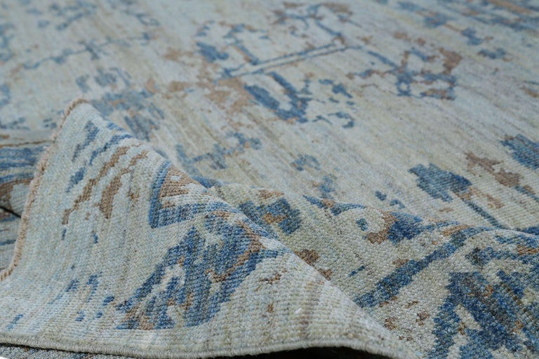 Deep Blue Turkish Sultanabad For Sale at 1stDibs