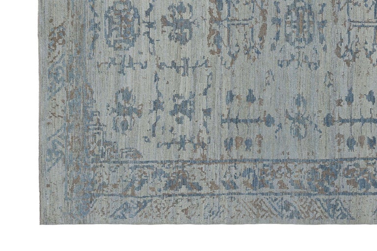 Deep Blue Turkish Sultanabad For Sale at 1stDibs
