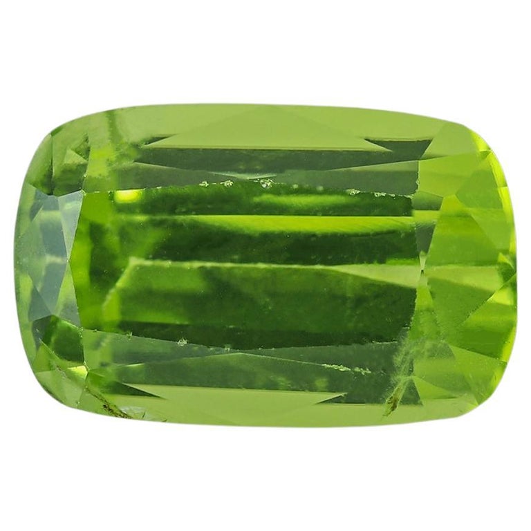 Deep Green Natural Peridot Stone 4.05 Carats Peridot Stone Peridot For ...
