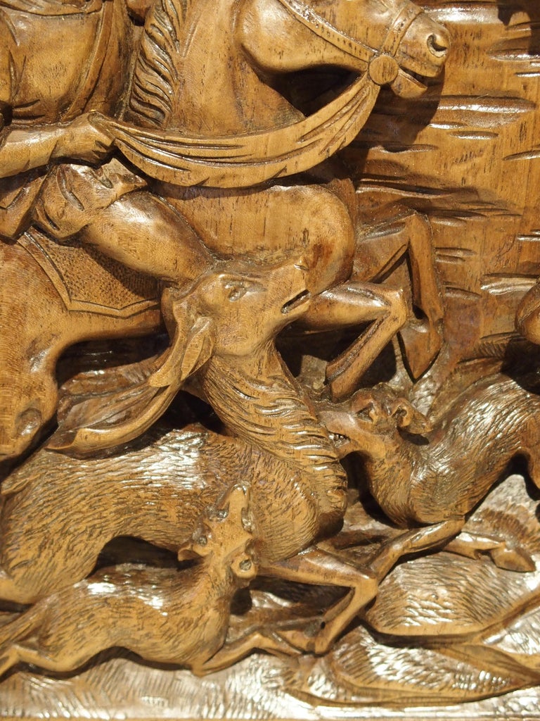 Deep Relief Carved Black Forest Plaque, circa 1890 at 1stDibs | deep ...