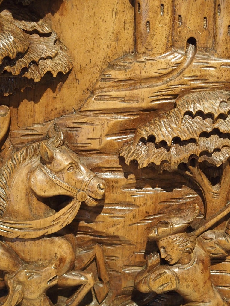 Deep Relief Carved Black Forest Plaque, circa 1890 at 1stDibs | deep ...