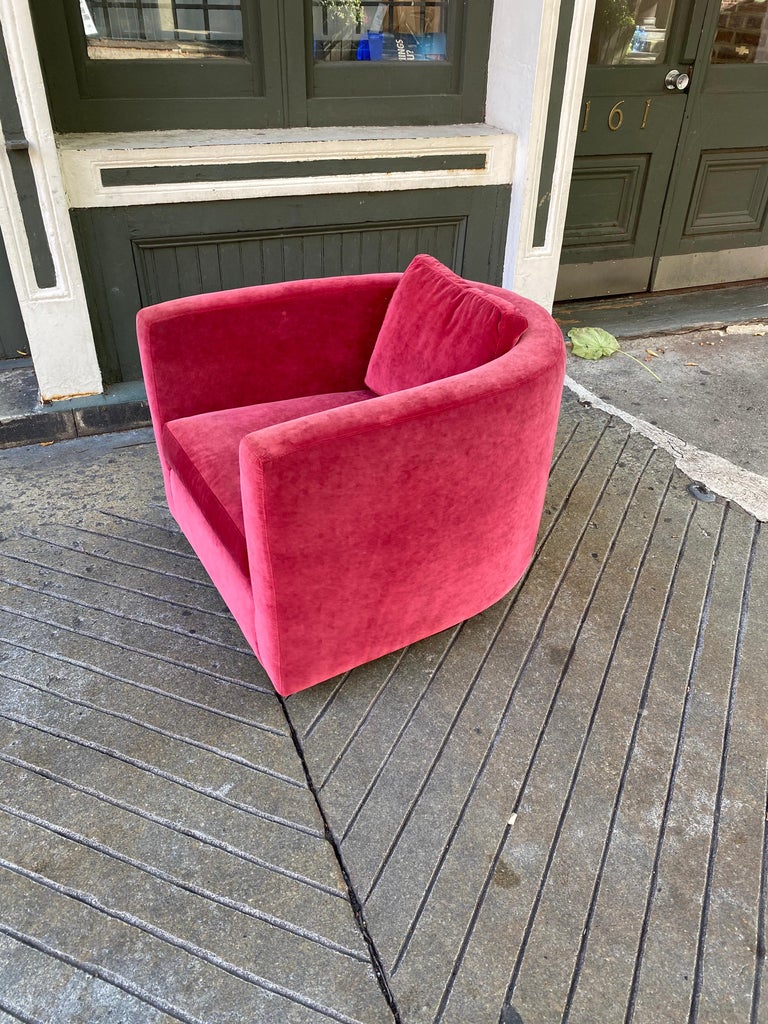 Deep Swivel Tub Chair at 1stDibs | deep swivel chair