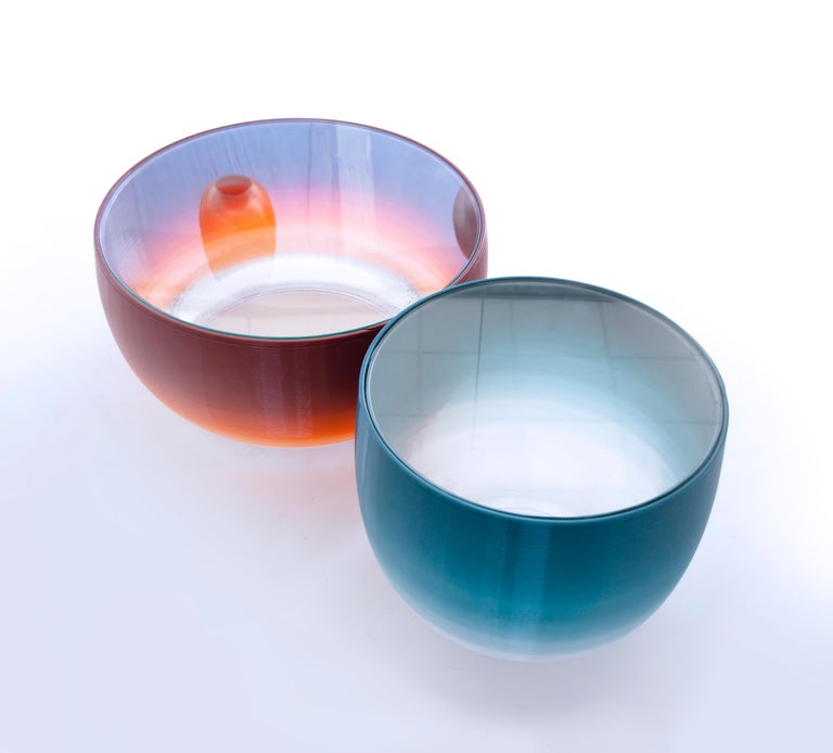 Modern Hector Serrano Nagami Dining Table Blue 3D Printed Recycled ...