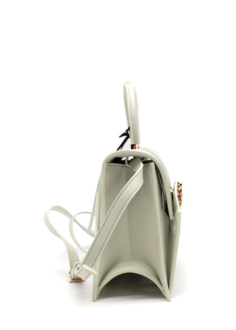Del Core Mint Green Leather Top Handle Bag For Sale at 1stDibs | coremint