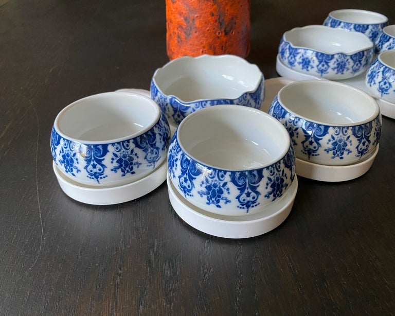 Delft Blue Inspired Serving Sets (2) Designed by Marcel Wanders for KLM ...