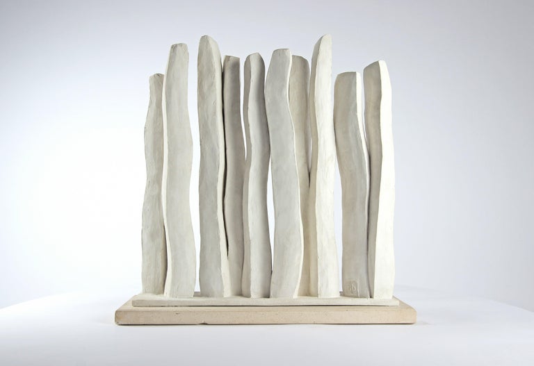 Delphine Brabant - Silhouettes, Semi Abstract Sculpture at 1stDibs
