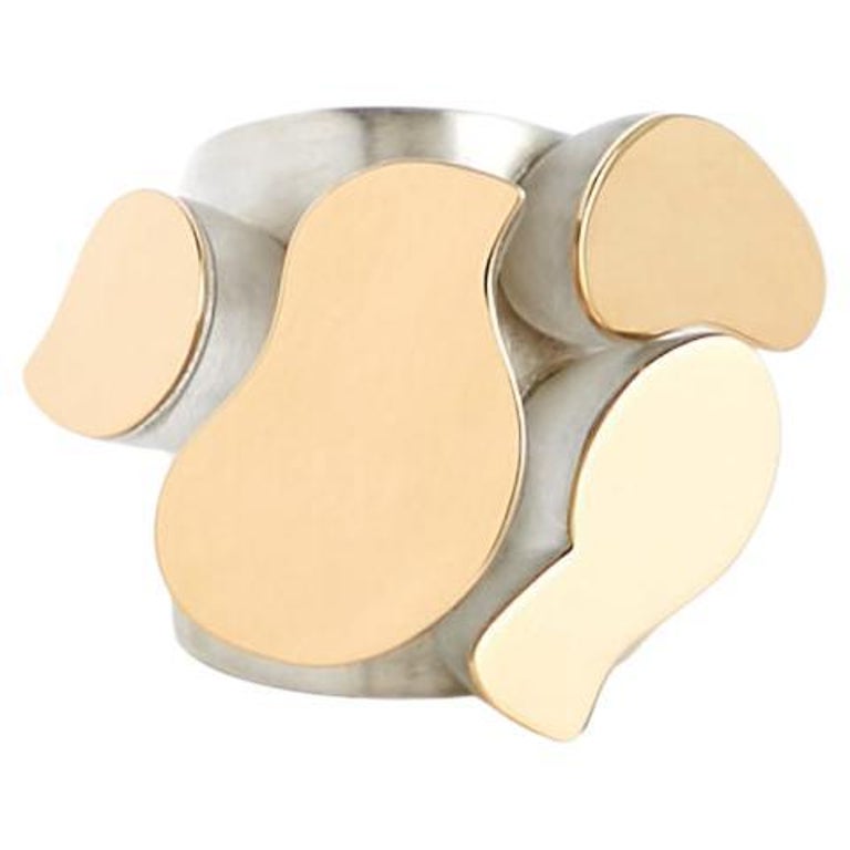 Delphine Nardin's Arp Mirror Ring For Sale at 1stDibs