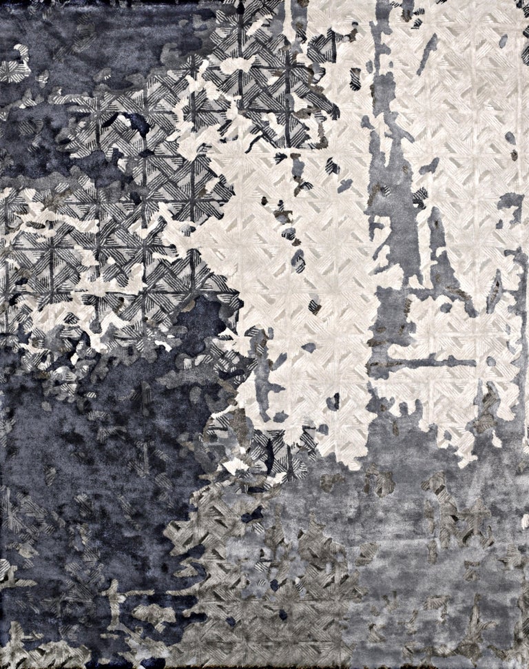 DELTA Hand Tufted Modern Rug, Lithology Collection By Hands For Sale at ...