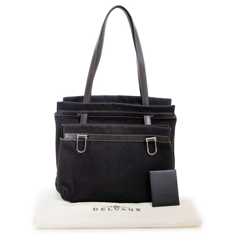 Delvaux Black Fabric D Light Bag at 1stDibs