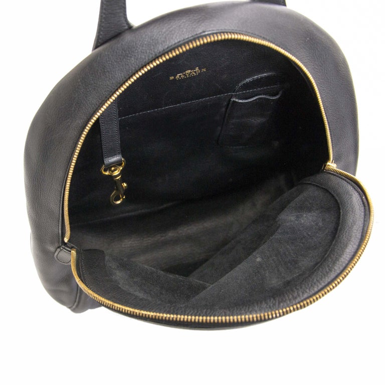 Delvaux Black Leather Backpack For Sale at 1stDibs | rucksack for sale ...